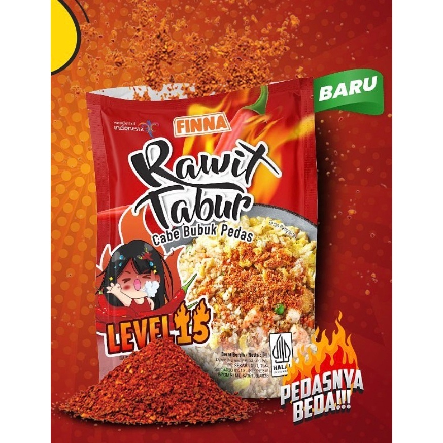 Jual MTZ FNNA FINNA RAWIT TABUR CABE BUBUK PEDAS LEVEL 10 15 30 ISI 12 ...