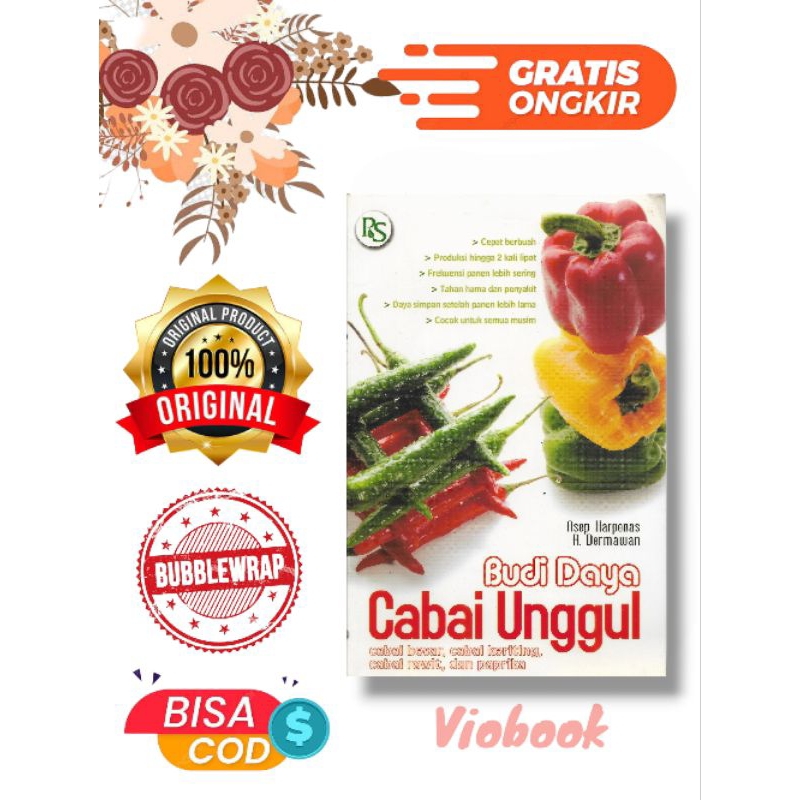 Jual Buku Budi Daya Cabai Unggul Asep Harpenas | Shopee Indonesia