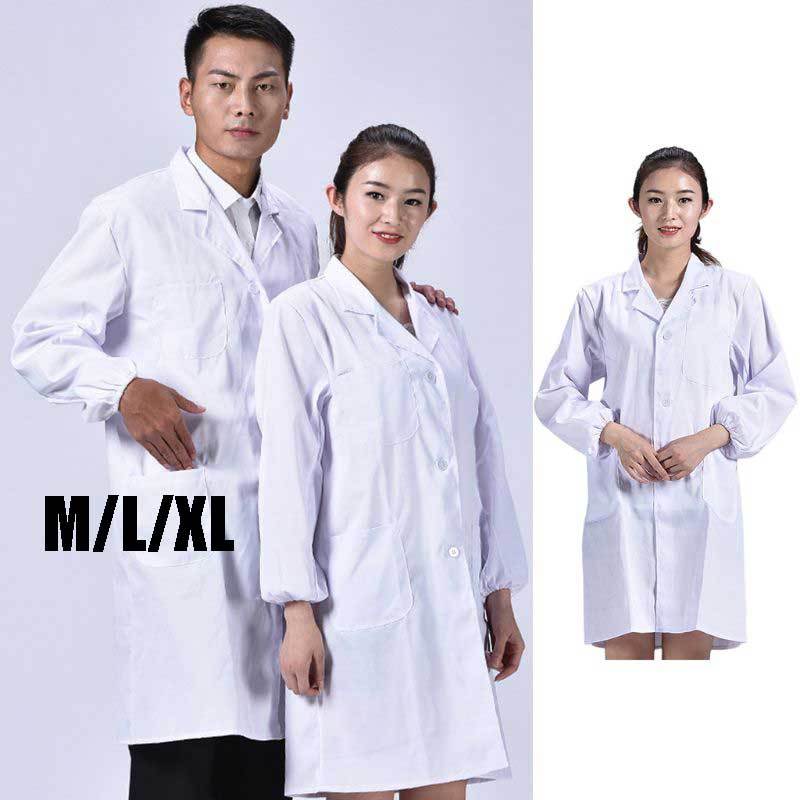 Jual Jas Lab Lengan Panjang /Jas Praktek Lab/Jas Labolatorium /Jas ...