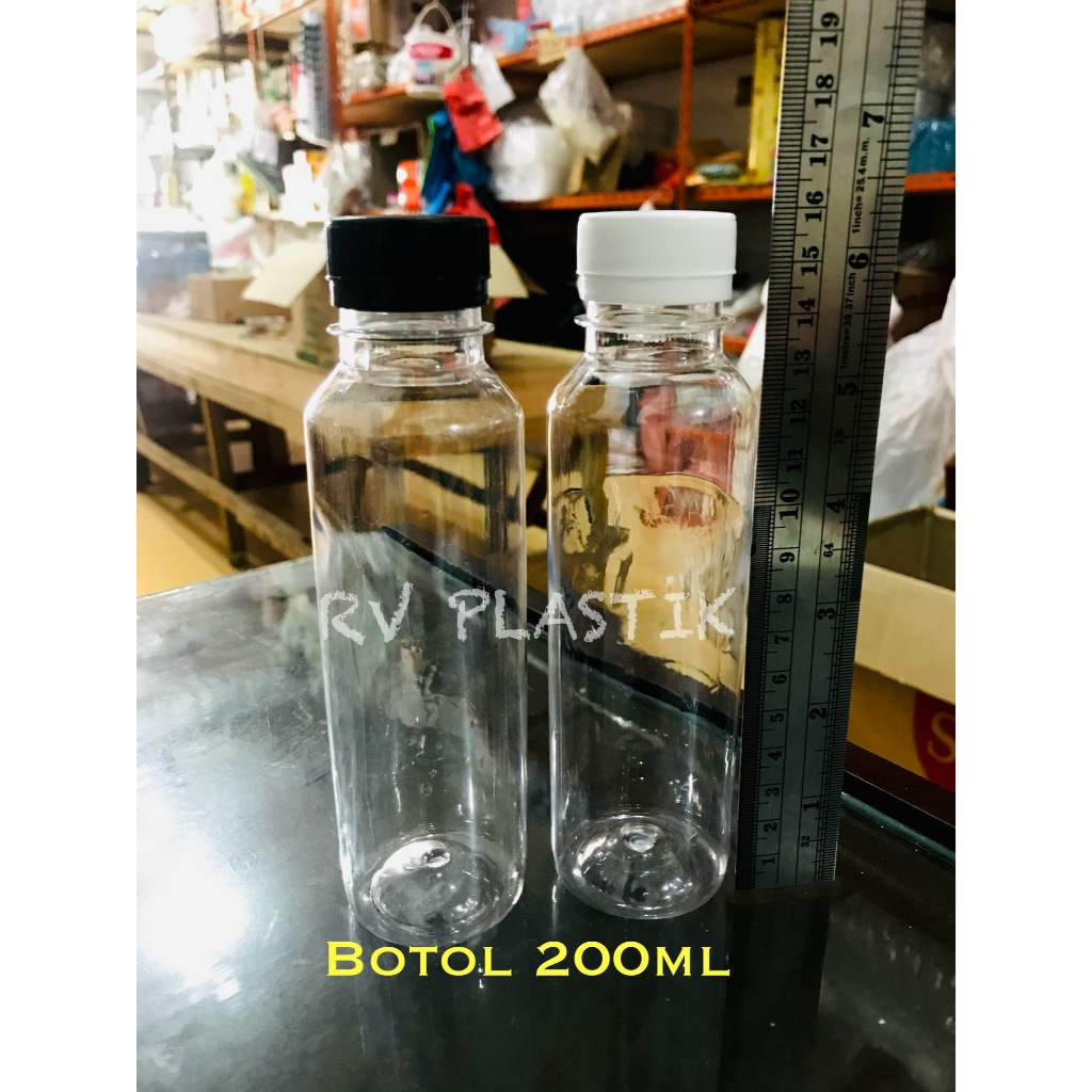 Jual 1 BAL BOTOL ALMOND 200ml/BOTOL PLASTIK 200ML /BOTOL 200ML isi ...