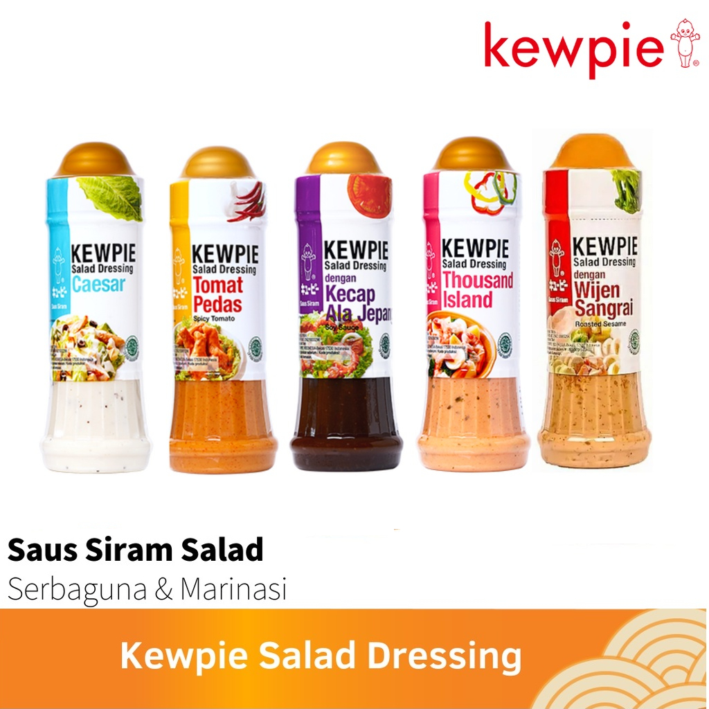 Jual KEWPIE Salad Dressing 200ml - Thousand Island | Wijen Sangrai | Kecap Ala Jepang | Shopee ...