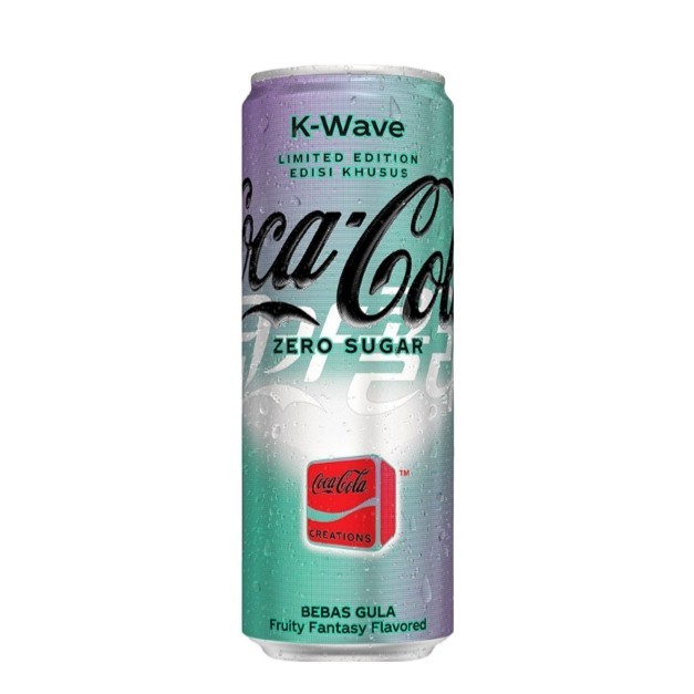Jual Coca Cola Zero Sugar K-Wave Minuman Karbonasi can Limited Edition ...