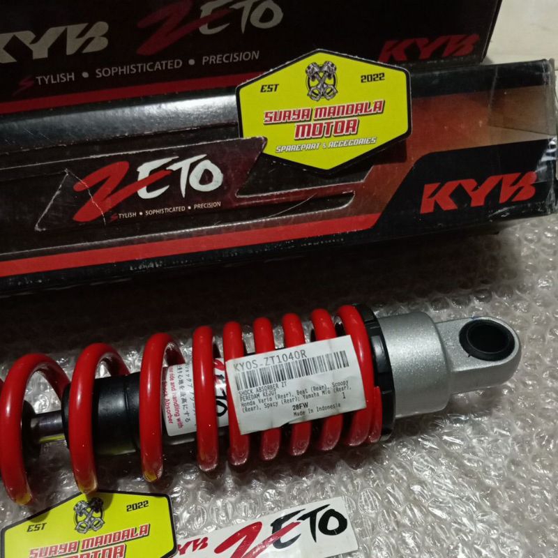 Jual SHOCKBREAKER BELAKANG MOTOR ALL MATIK MATIC HONDA KAYABA KYB ZETO KYOS-ZT1040R Z SERIES 300 ...