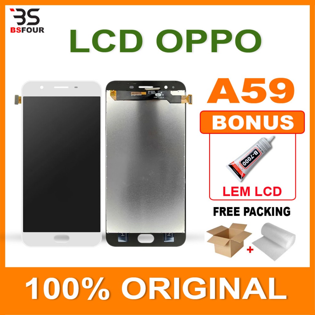Jual LCD OPPO A59 ORIGINAL FULLSET TOUCHSCREEN | Shopee Indonesia