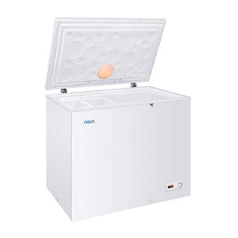 Jual AQUA CHEST FREEZER box 200 LITER AQF-200 (W) (D) | Shopee Indonesia
