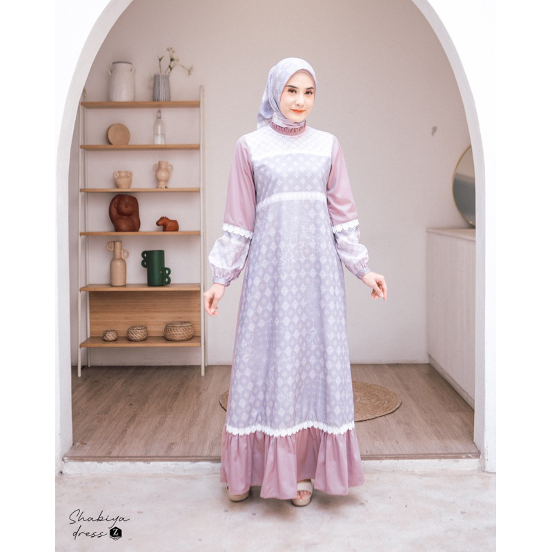 Jual SHABIYA DRESS ZALIFA EID ADHA SERIES | Shopee Indonesia