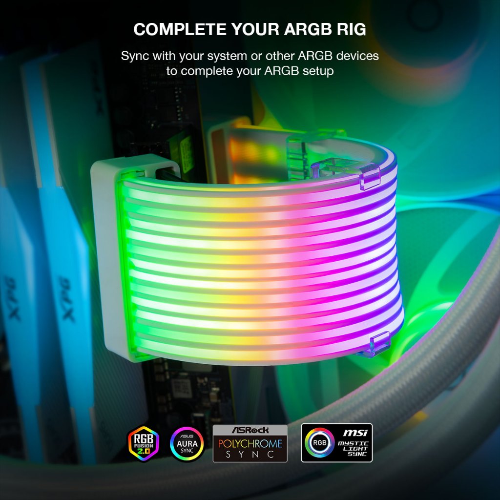 Jual TECWARE FLEX RGB PSU Extention Cables | Shopee Indonesia