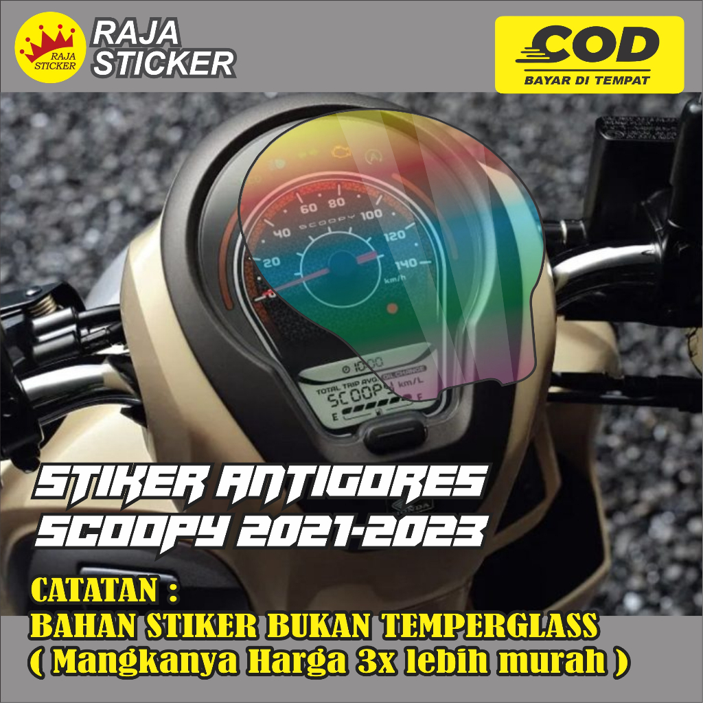 Jual Stiker antigores speedometer scoopy new 2021 | Shopee Indonesia