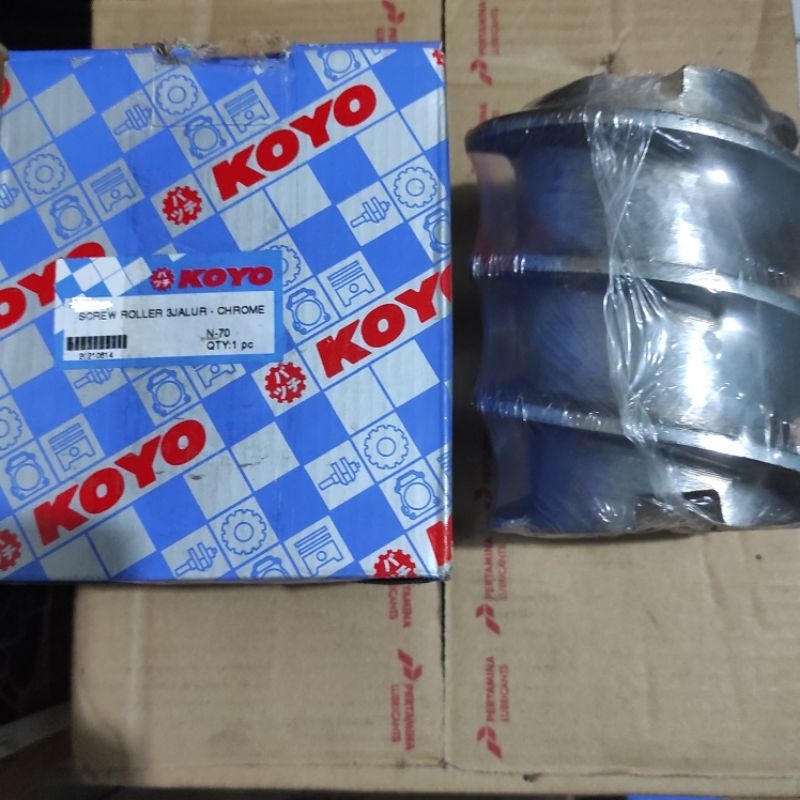 Jual screw roller/ulir/spiral gilingan padi ichi N70 3 jalur chrome ...