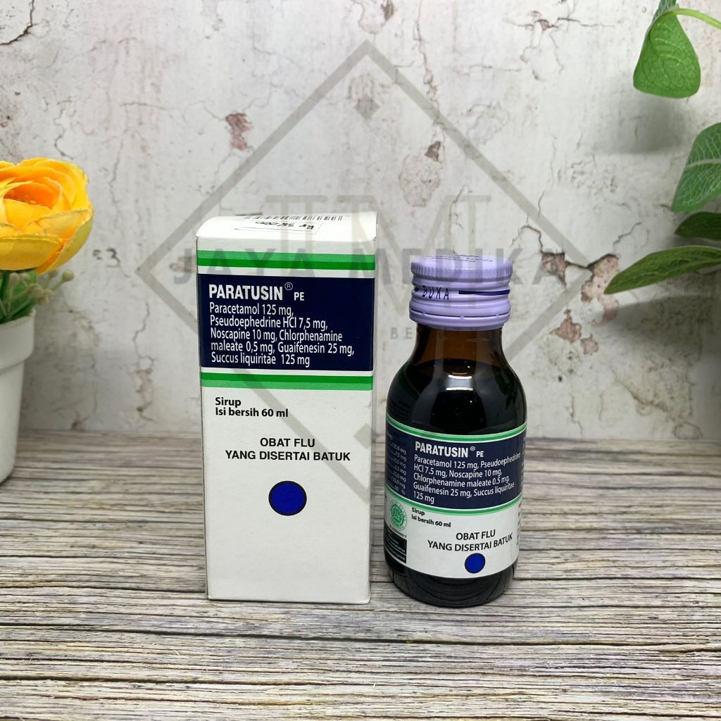 Jual Paratusin Sirup 60 ml Obat Flu Yang Disertai Batuk | Shopee Indonesia