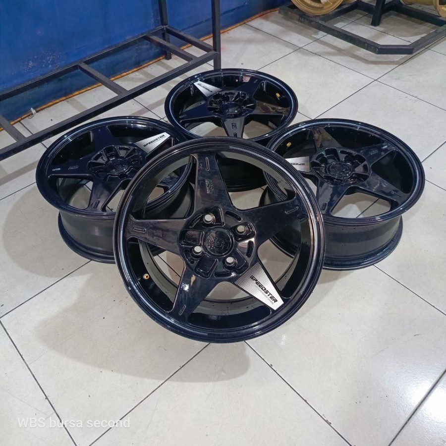 Jual VELG MOBIL BEKAS R15 BAUT 4 SPEEDSTAR R15 X6 4X100 ET38 | Shopee Indonesia