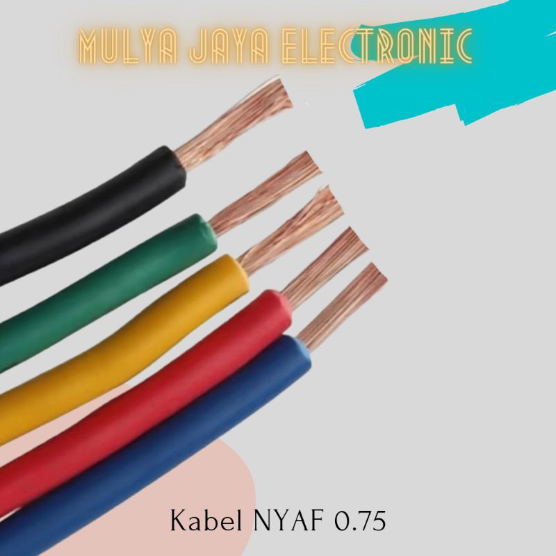 Jual Kabel Listrik NYAF 0.75 Serabut Kabel NYAF 0.75 Serabut | Shopee Indonesia