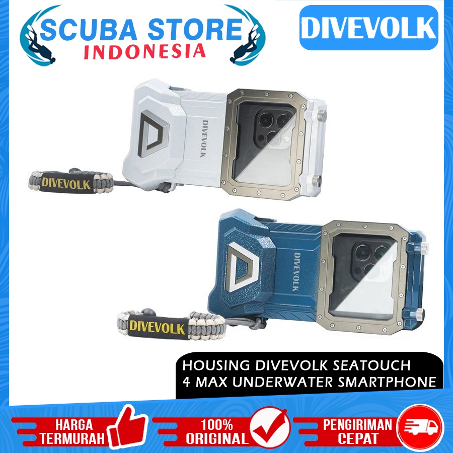 Jual Underwater Housing Divevolk Seatouch 4 Max Color Case Smartphone ...