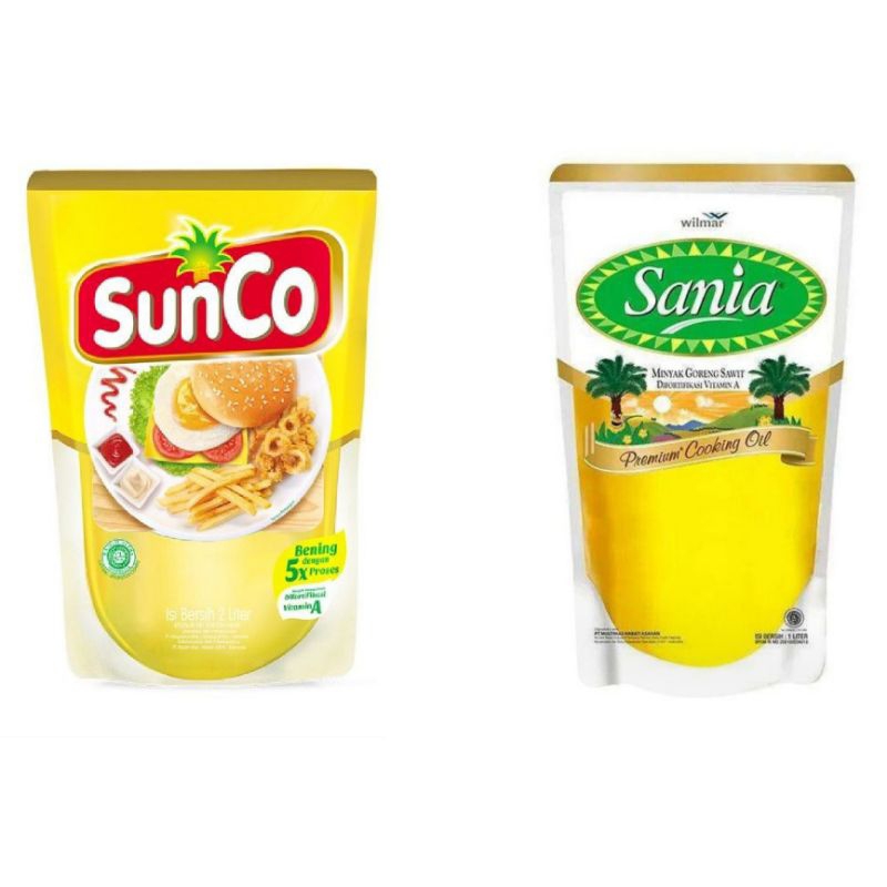Jual Minyak goreng Sanco 1 Liter & Sania 1 Liter murah | Shopee Indonesia