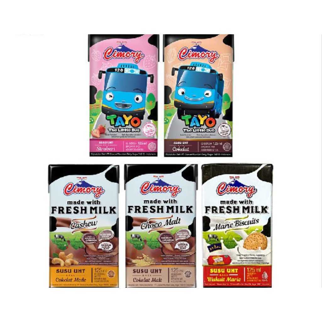 Jual [MT] Cimory Fresh Milk Tayo / UHT / Yogurt Drink 125ml | Shopee Indonesia