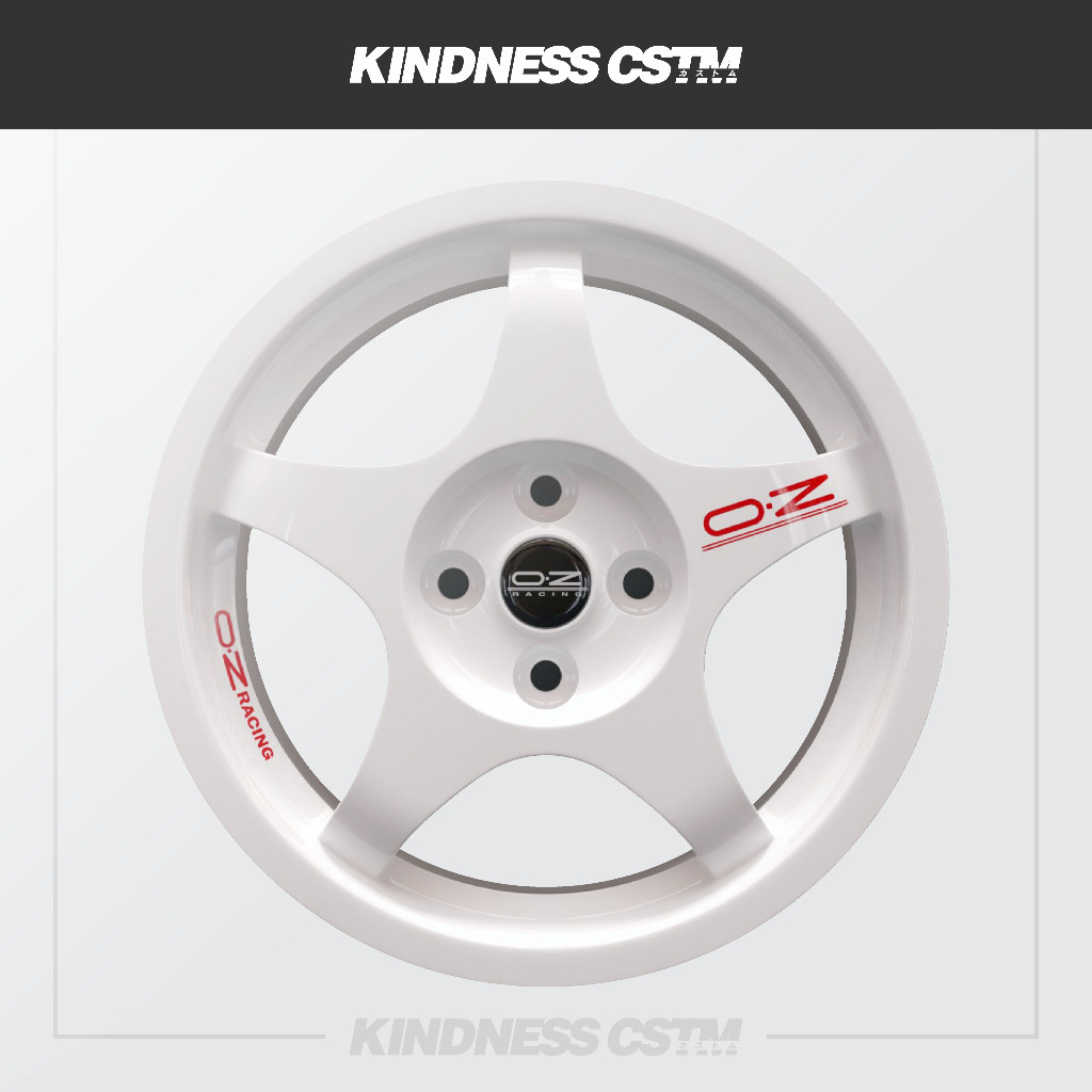 Jual sticker velg oz racing rally untuk oz chrono stiker | Shopee Indonesia