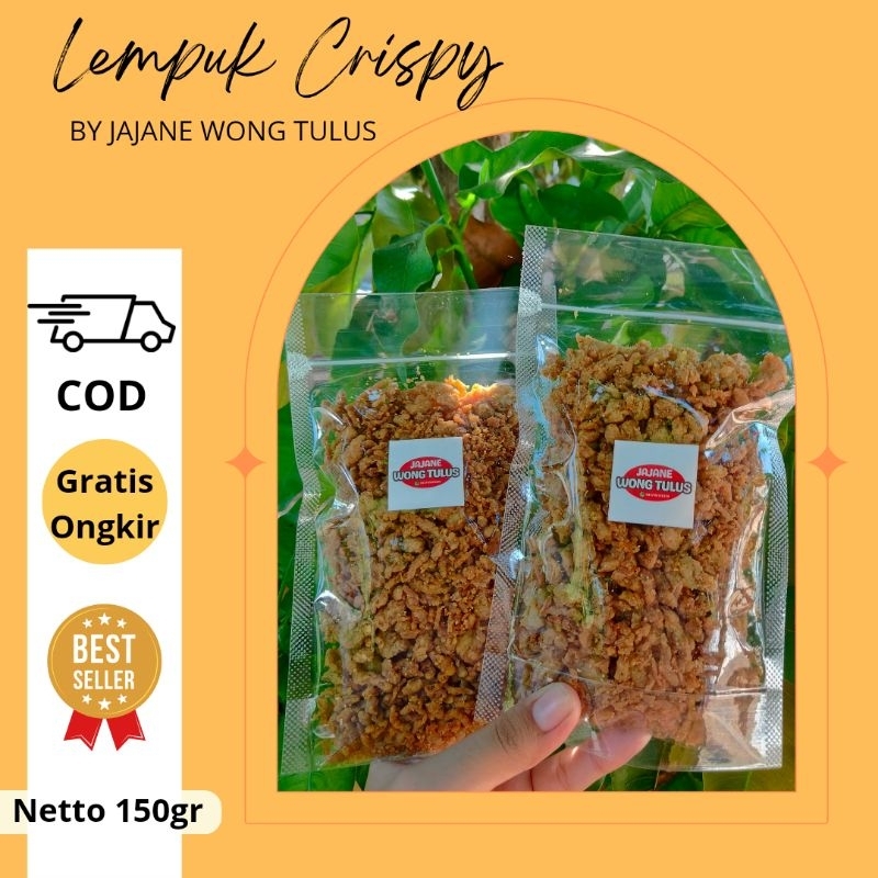 Jual LEMPUK CRISPY 150 Gram Ikan Khas Danau Ranu Grati FREE BUBBLE WRAP ...