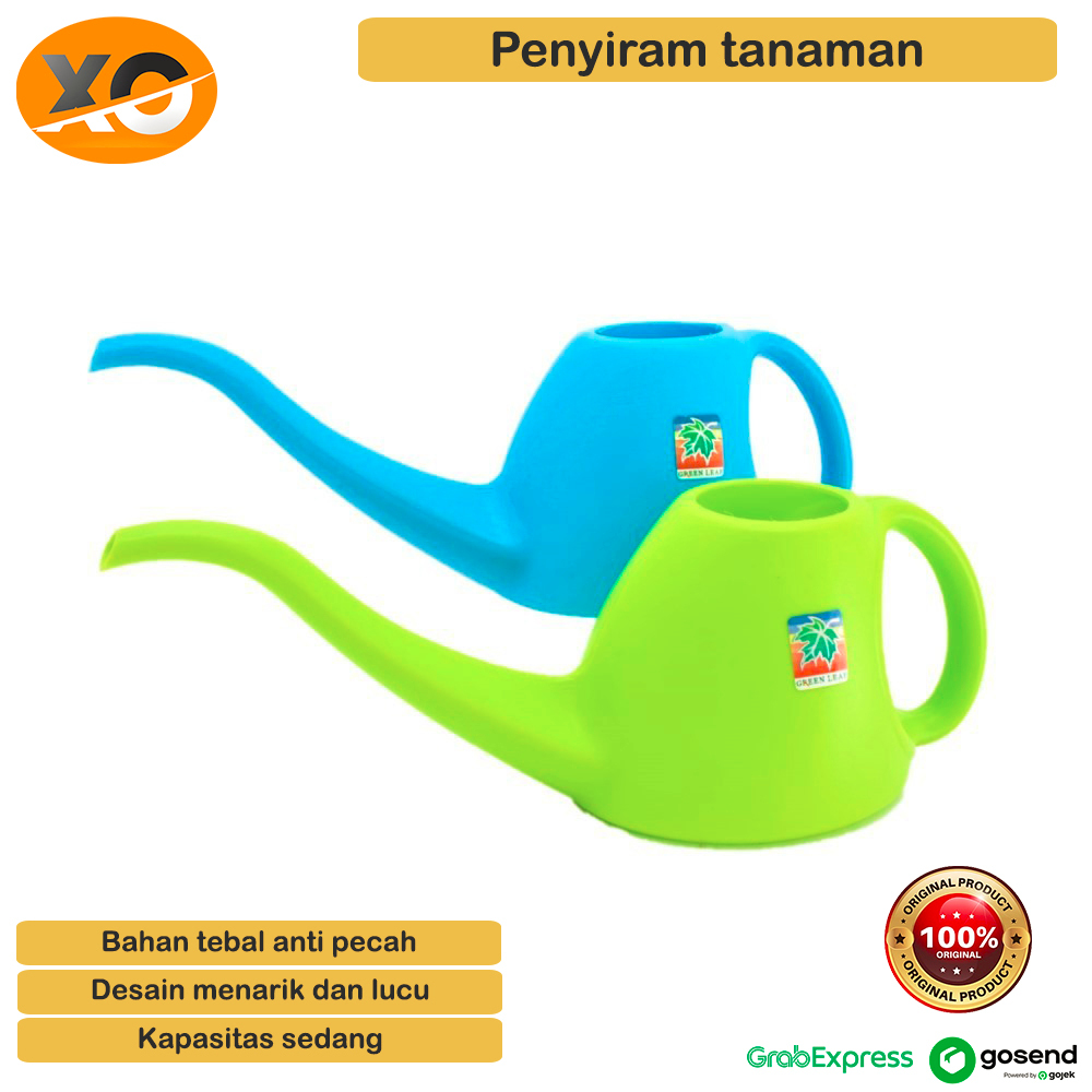 Jual Alat Penyiram Tanaman Green Leaf Pot Siram Gembor Teko Siram Bunga ...