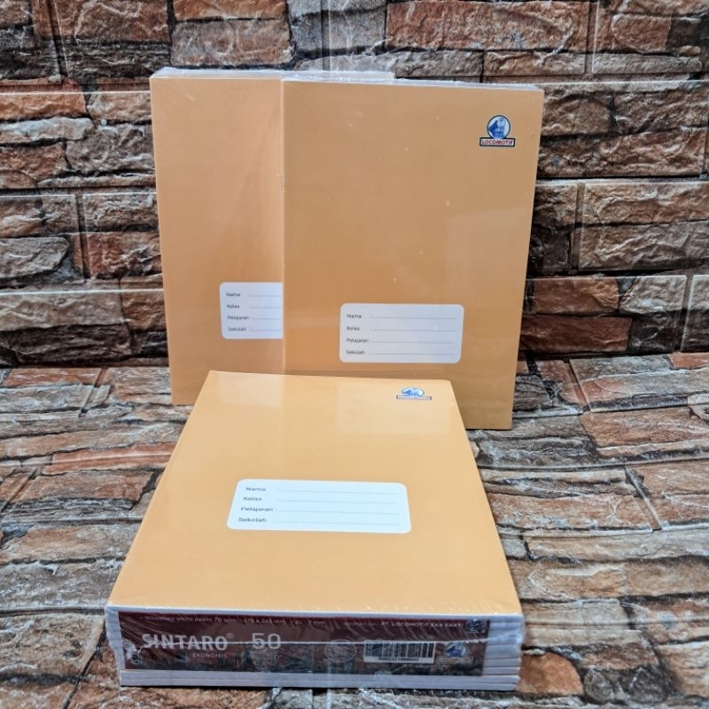 Jual BUKU SINTARO COVER NAMA 50 LEMBAR UKURAN BOXY/B5/PANJANG [ 1 pack ...