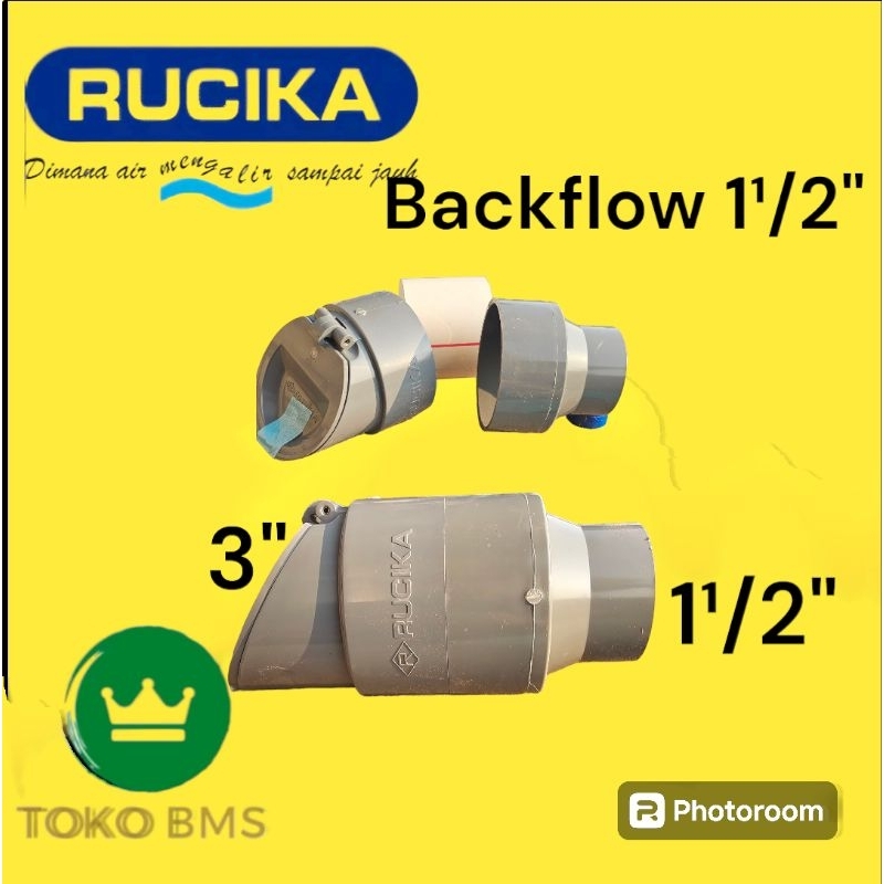 Jual Rucika Tutup pipa backflow 3"×2 1/2'' + 3''x2''+ 3''x 1 1/2 ...