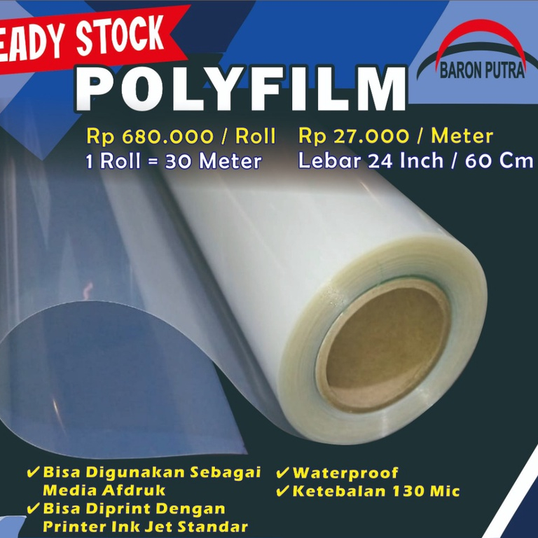 Jual PLASTIC POLYFILM METERAN | Shopee Indonesia