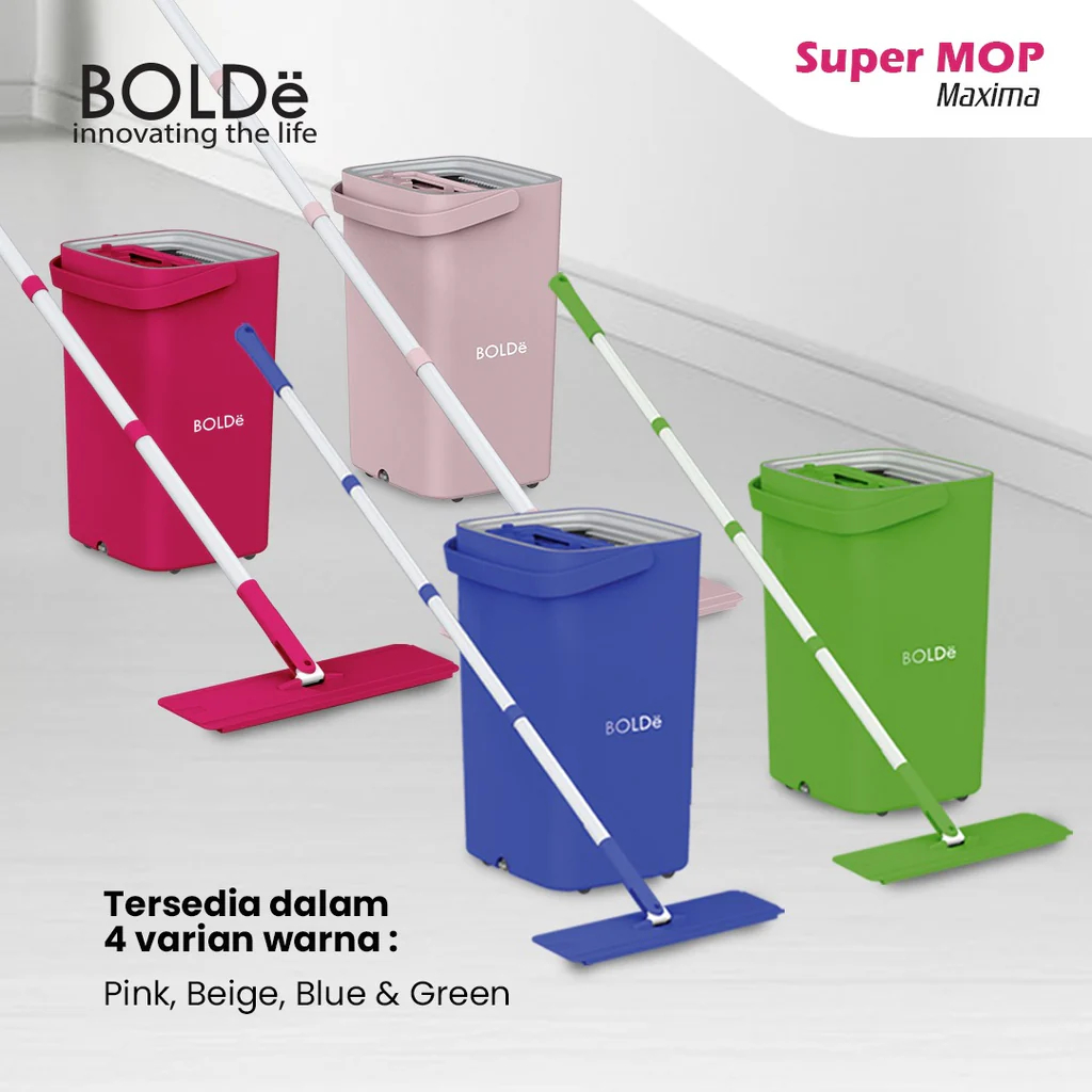 Jual BOLDe Super MOP X MAXIMA Alat Pel Dijamin Ori - Beige | Shopee ...
