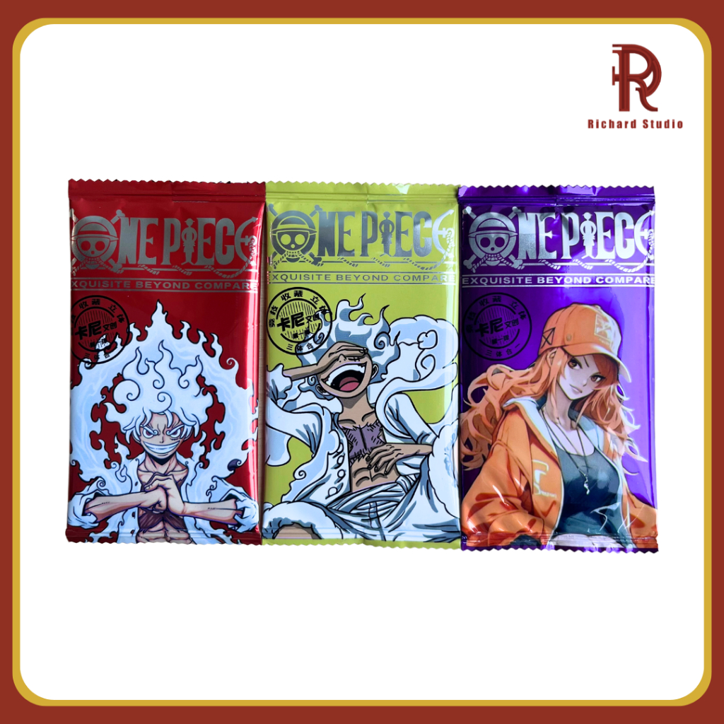 Jual 1 Pack | One Piece Collectible Cards CCG |Japanese painter ...