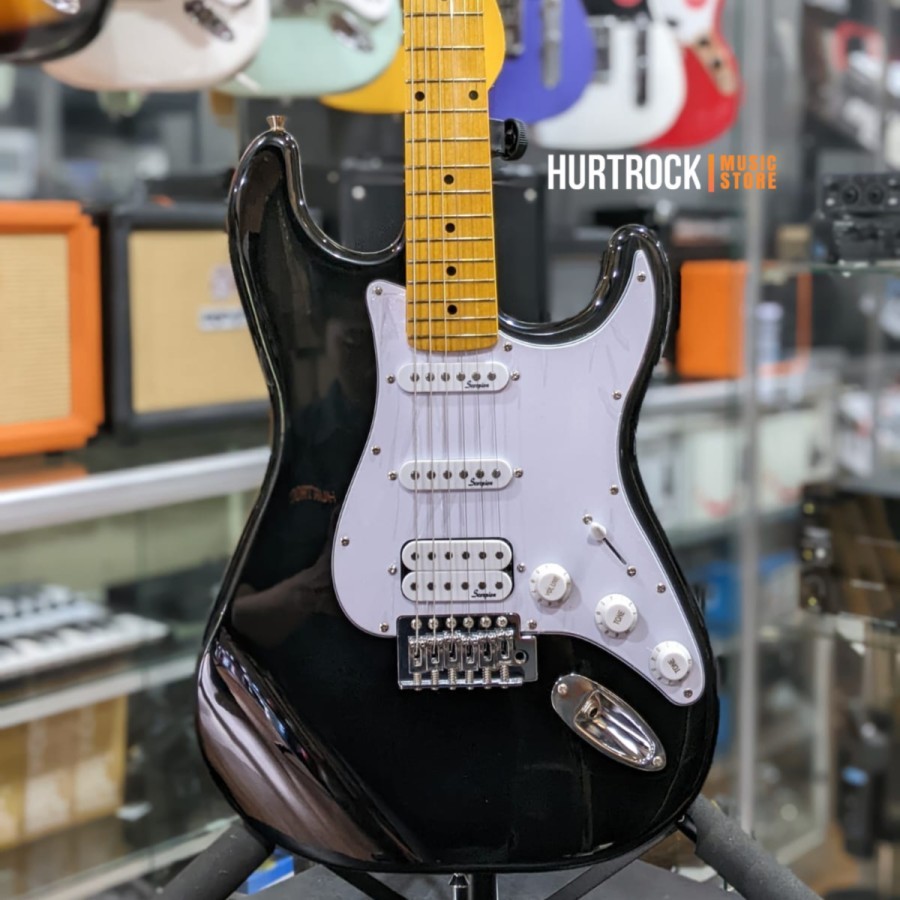 Jual Scorpion Stratocaster Electric Guitar // Gitar Elektrik Black ...