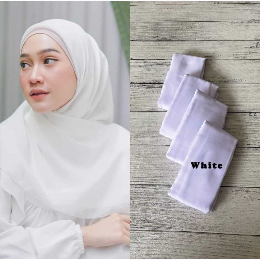 Jual hijab segi 4 voal hijab sekolah segi 4 | Shopee Indonesia