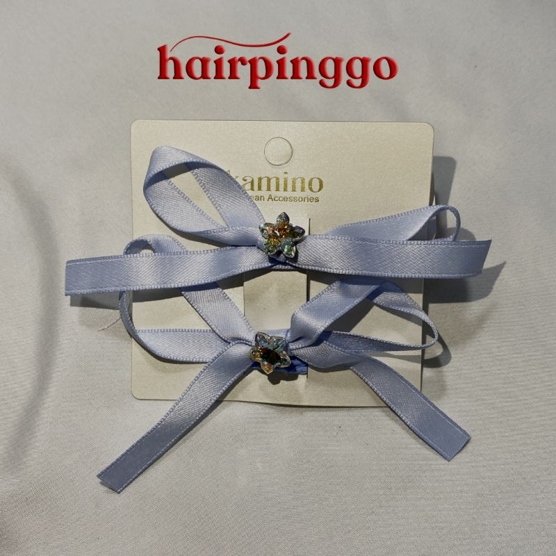 Jual JEPIT SET 2 IN 1 BUAYA+KUNCIR PITA SATIN QRISTAL (12 KAR) | Shopee ...