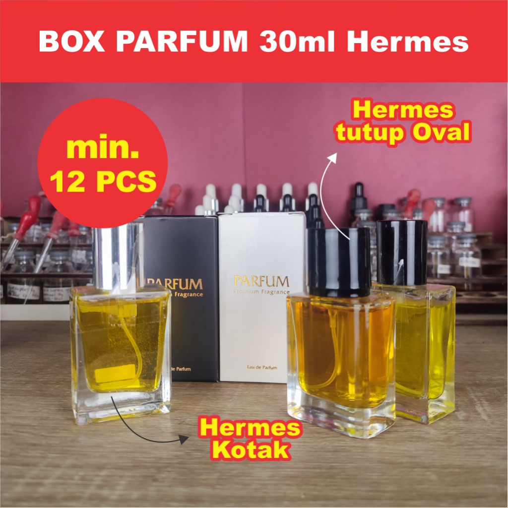 Jual Kemasan Kotak Parfum Box Parfum Kemasan Parfum 30ml model Herm35 ...