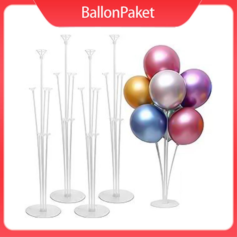 Jual Stick Cup Standing Balon Stik Balon Berdiri 7 in 1/ Stand Stik ...