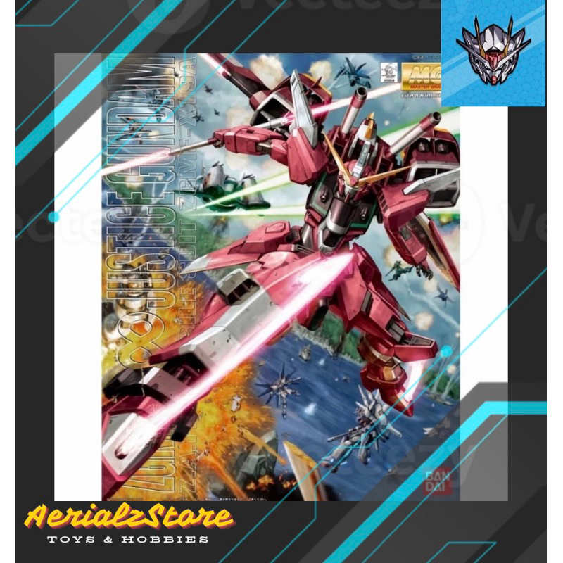 Jual MG 1/100 ZGMF-X19A Infinite Justice Gundam Bandai | Shopee Indonesia