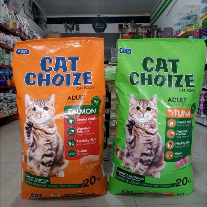 Jual Cat Choize 20kg 1 karung isi 25 bungkus fresh pack | Shopee Indonesia