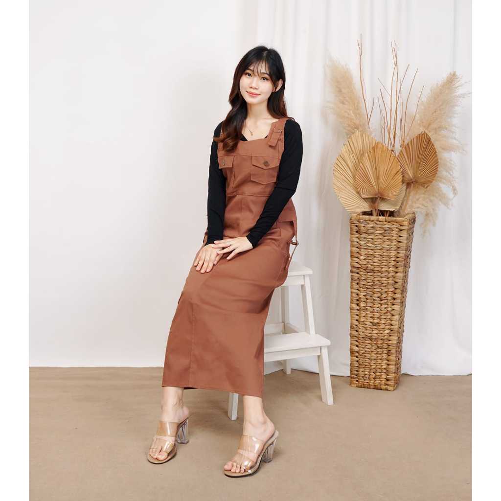 Jual IMELA OVERAL TWILL PREMIUM (TANPA INNER) | Shopee Indonesia