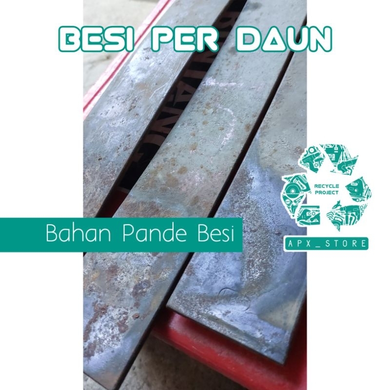 Jual Besi Baja Per Daun Bekas Panjang 30cm, Baja Super, Bahan Pande ...