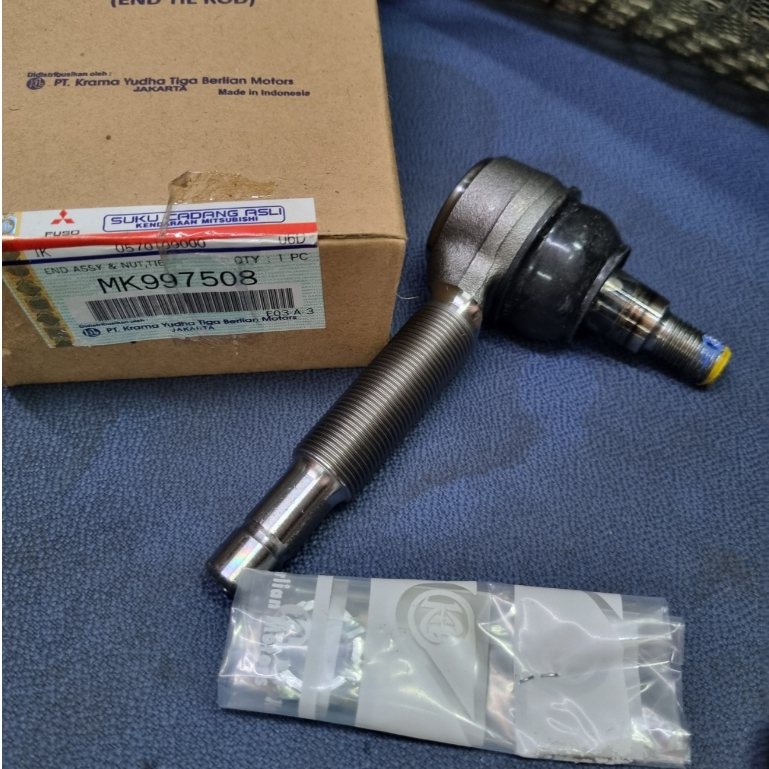 Jual tie rod end canter 125 110 ktb original mitsubishi LH kiri ...
