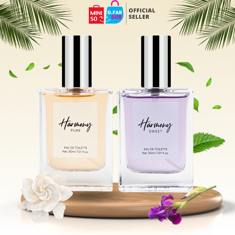 Jual ️TERMURAH ️ Parfum Harmony Sweetheart Miniso EDT 30 ml / Parfum ...