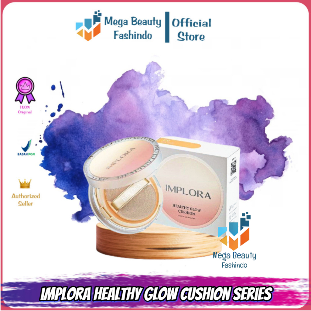 Jual Implora Healthy Glow Cushion | BUY 1 GET 1 FREE | Wajah Glowing ...