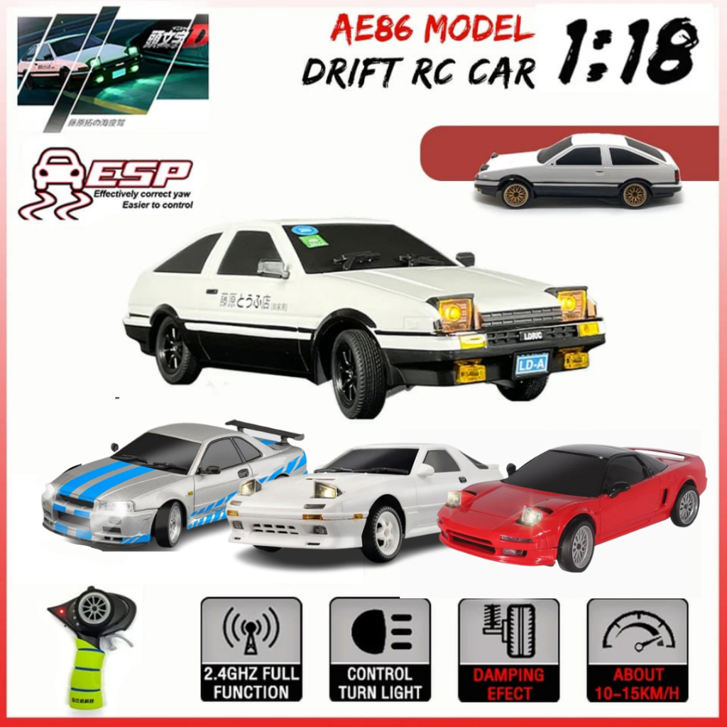 Jual RC Mobil Drift Mini Drift LDRC LD1801 LD1802 LD1803 Classic NSX ...