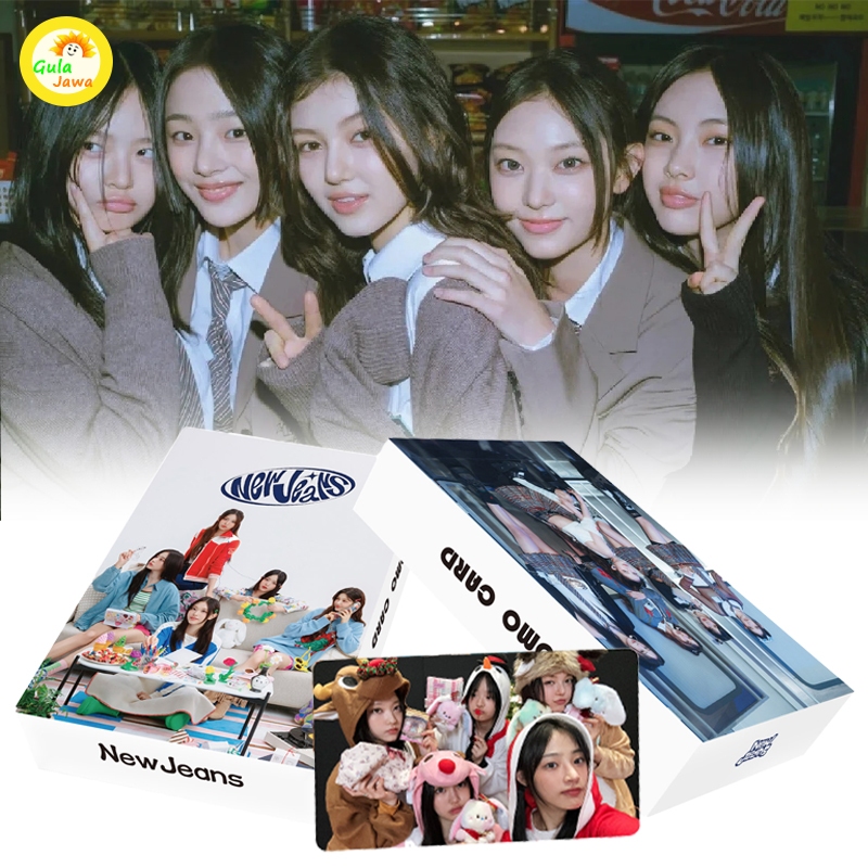 Jual (55 Lembar) Newjeans Album - Newjeans Photocard Premi Kilat Glossy Bunnies Camp Bba New ...