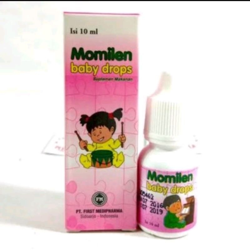 Jual MOMILEN BABY DROPS 10ml sebagai Menu Pendamping ASI dan vitamin ...