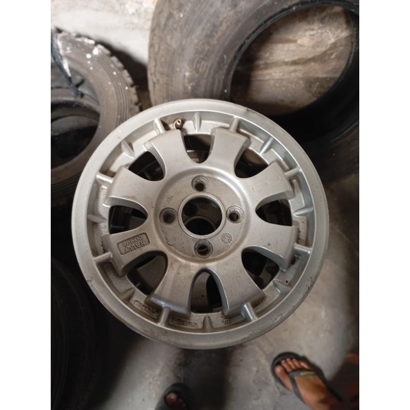 Jual velg aja 4 pcs original Enkei compe Rally Ring 15 pcd 4x114.3 ...
