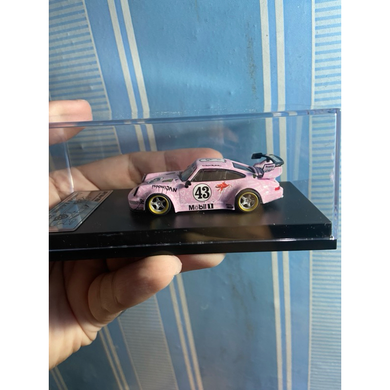 Jual King Model Porsche 964 RWB Hoonigan Hoonipigasus Pink | Shopee ...