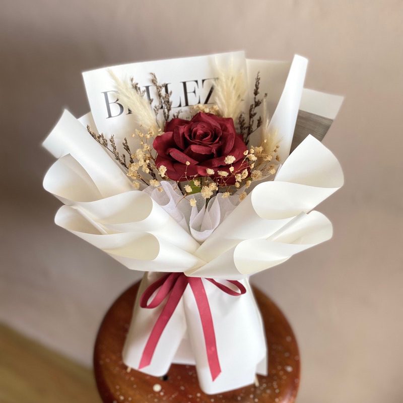 Jual BUCKET BUNGA ROSE MAWAR PREMIUM ARTIFICIAL / BUKET BUNGA / BUKET ...