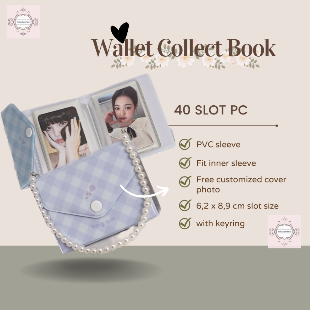 Jual Wallet Collect Book 1P Kolbuk isi 40 Slot Album Photocard Kpop ...