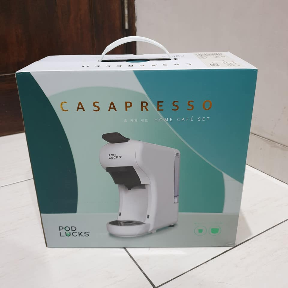 Jual Mesin Kopi Kapsul PODLUCKS CASAPRESSO | Shopee Indonesia