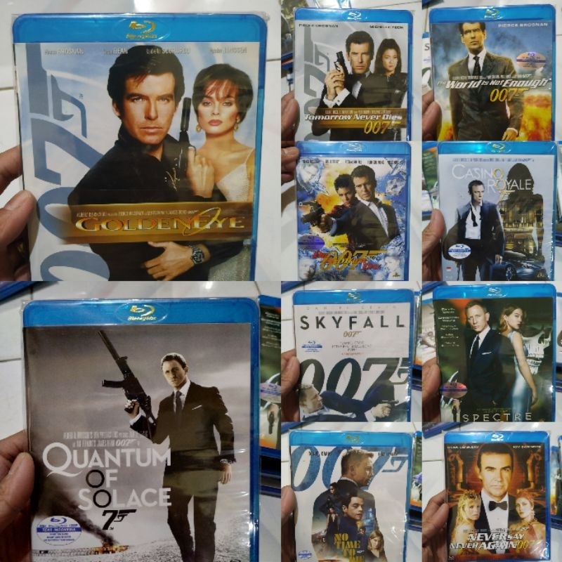 Jual 007 Jamess bondd pierce bbosnan Daniel Craig never say never again 007 BD BR lokal true hd ...