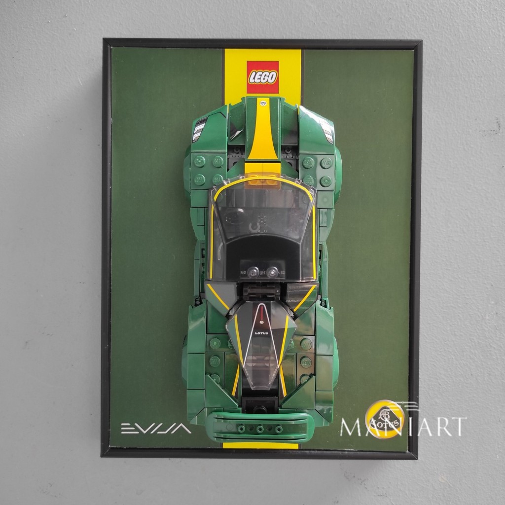Jual Lotus Lego Speed Champions Display Poster Frameblock Wall Mount ...