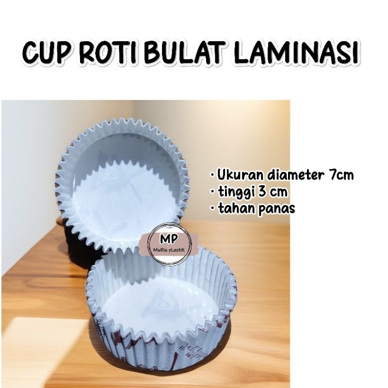 Jual CUP ROTI "7 LAMINASI BULAT/PAPER CUP | Shopee Indonesia